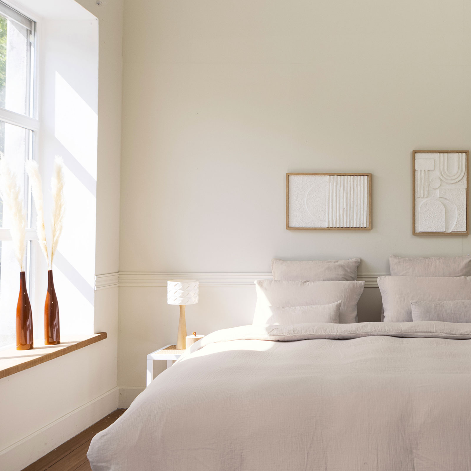 Cotton Gauze Duvet Cover • Soft, Organic GOTS & Local • Kalani