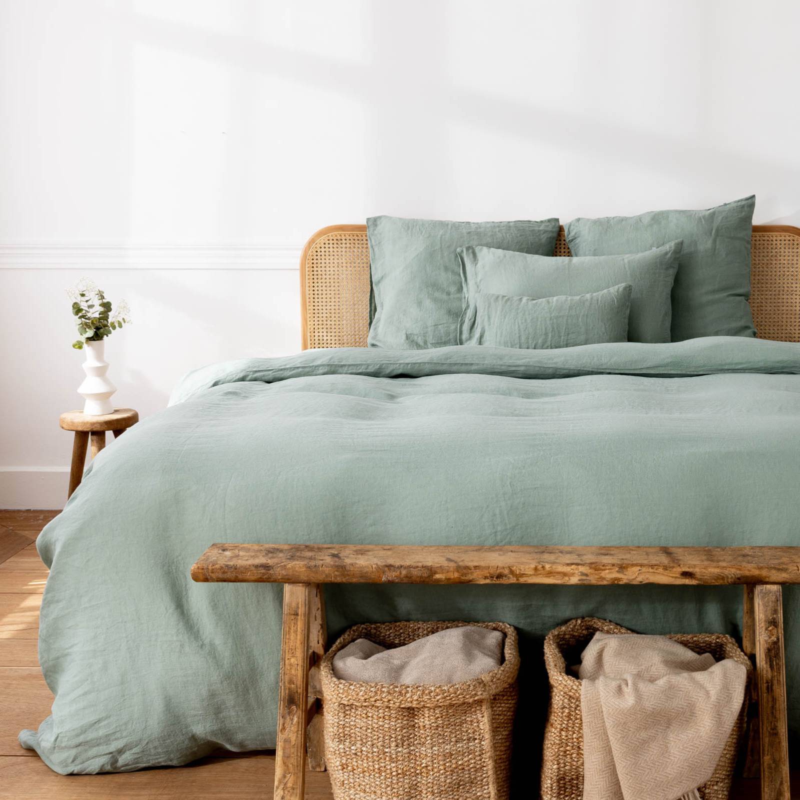 Housse de couette en lin lavé • Lin européen local et naturel • Kalani