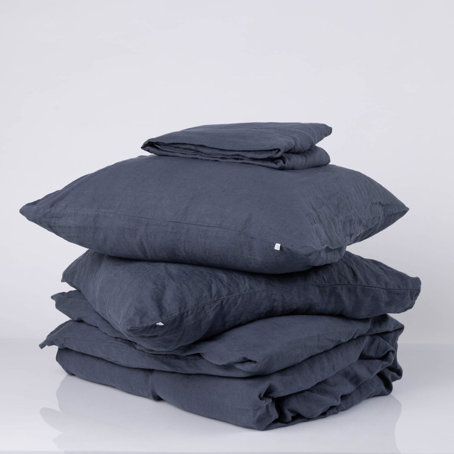 Washed Linen Bed Bundle • Local & Natural European Linen • Kalani