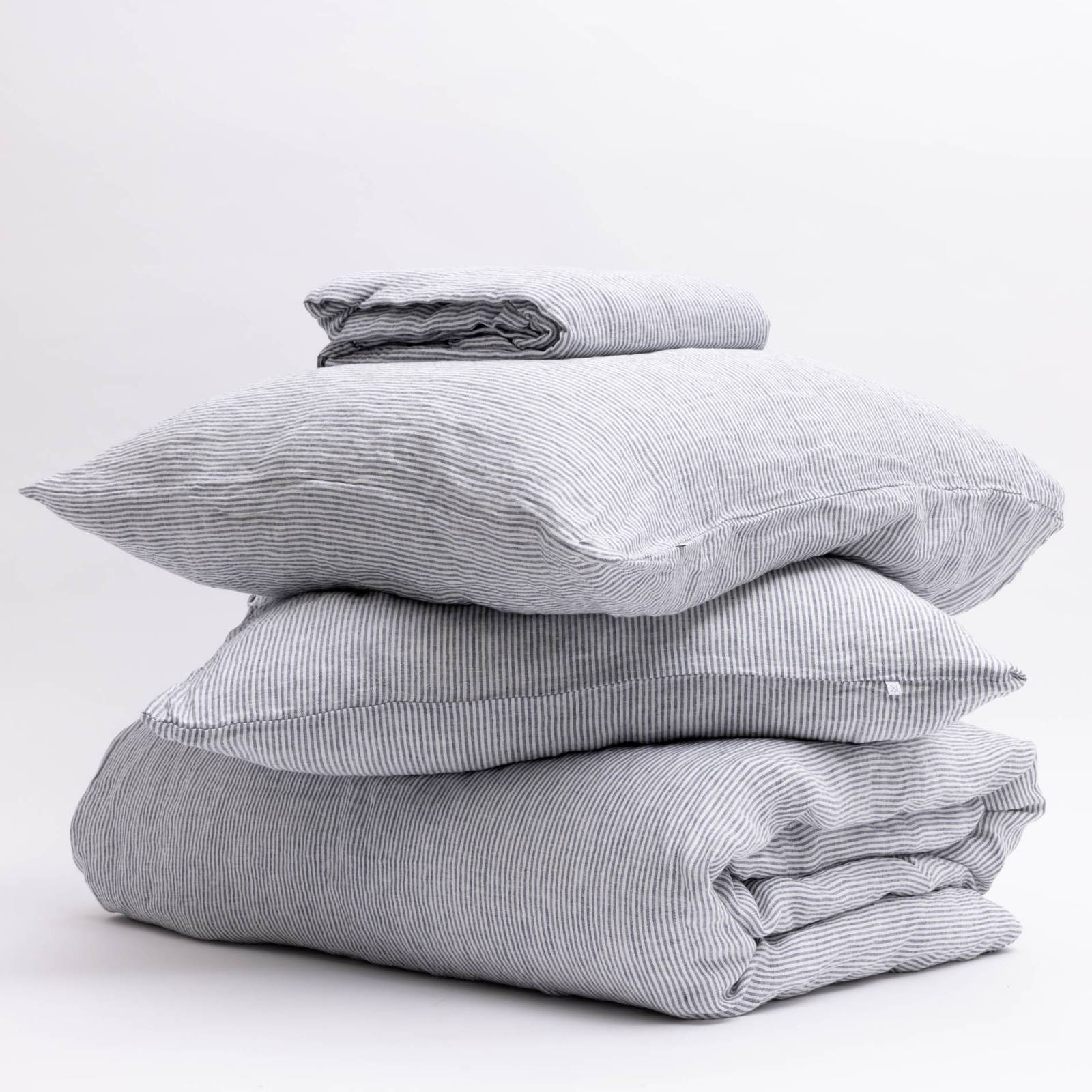 Washed Linen Bed Bundle • Local & Natural European Linen • Kalani