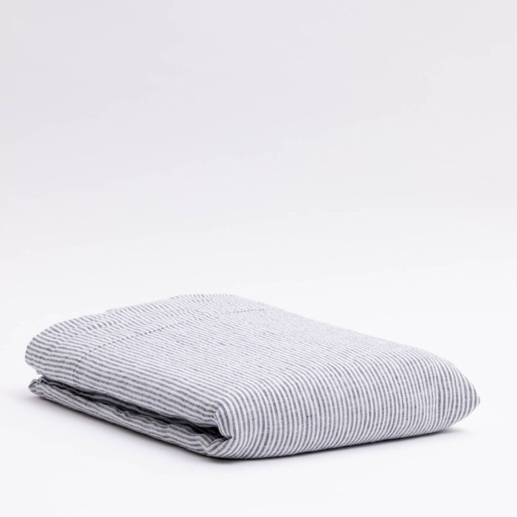 Washed Linen Flat Sheet • Local & Natural European Linen • Kalani