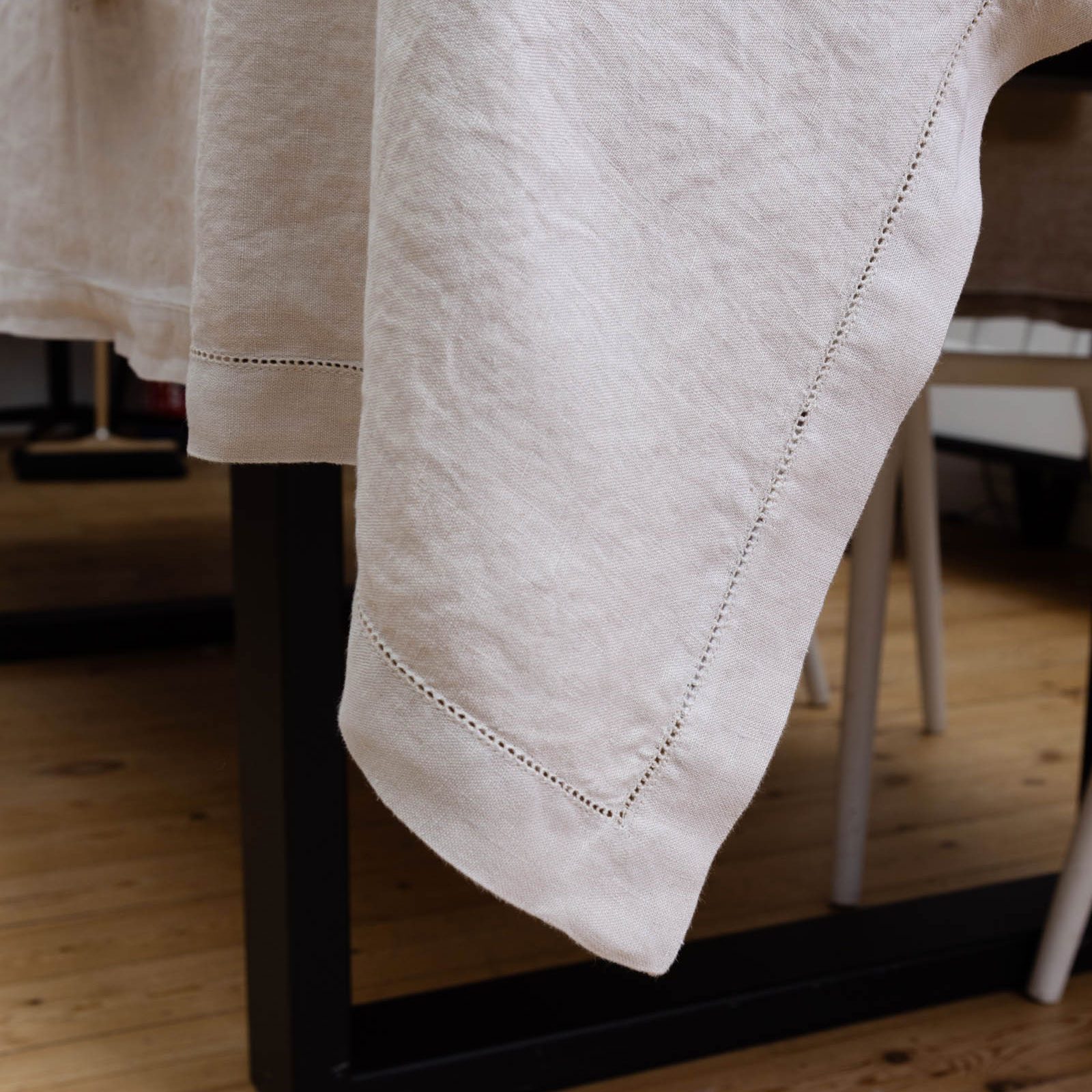 Washed Linen Tablecloth • Local & Natural European Linen • Kalani