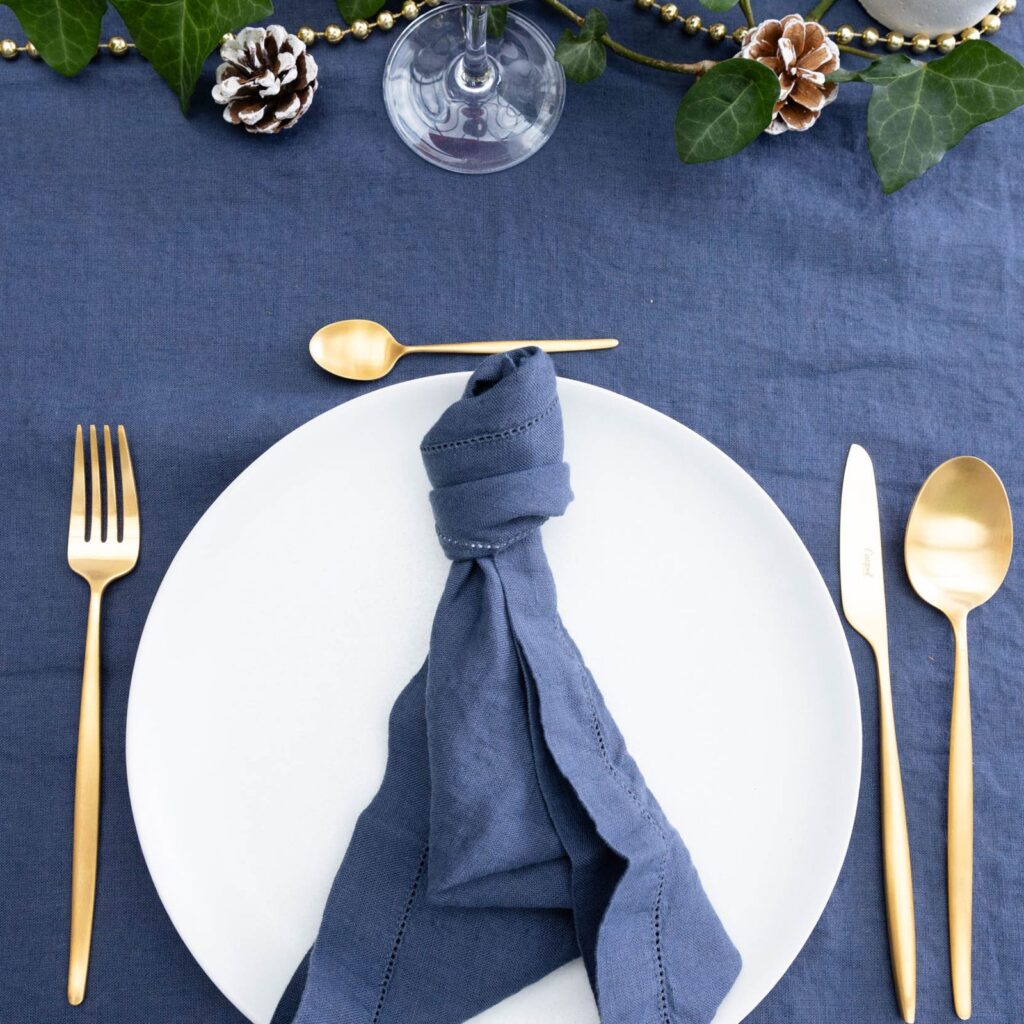 Washed Linen Table Napkin • Local & Natural European Linen • Kalani